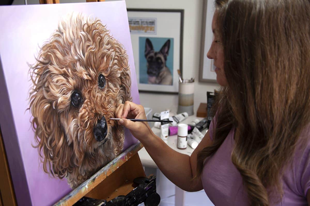 Commission a Custom Pet Portrait by Erica Eriksdotter